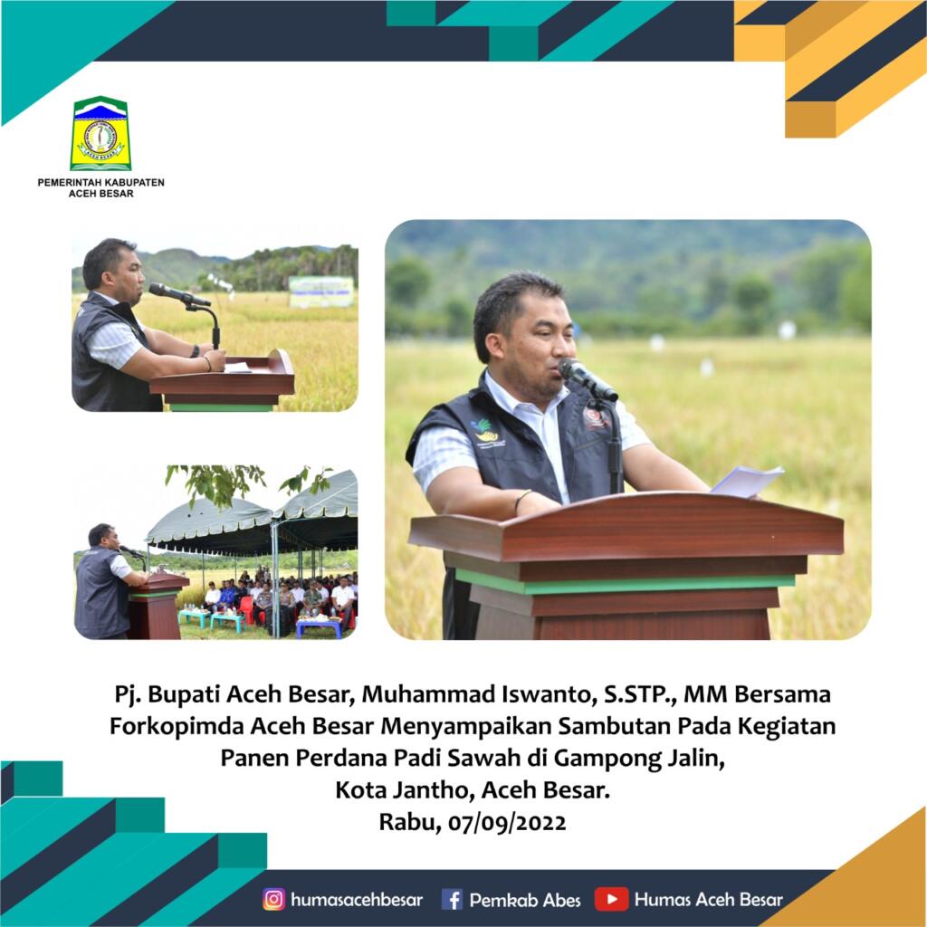 Acehherald.com - Pj Bupati Muhammad Iswanto dan Forkopinda Memberi ...