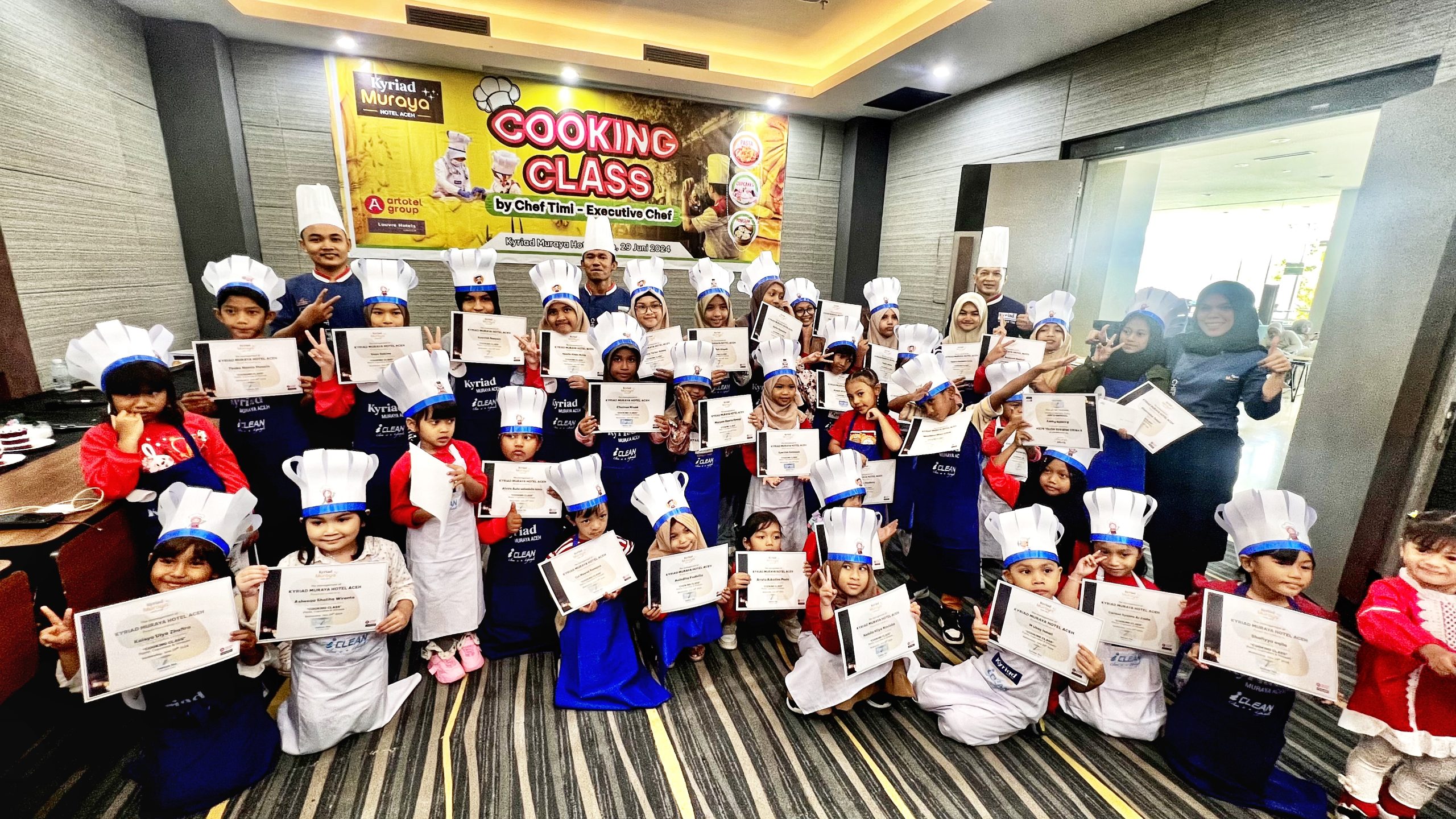 Acehherald.com - Kehebohan Fun Kids Activity – Cooking Class di Kyriad ...